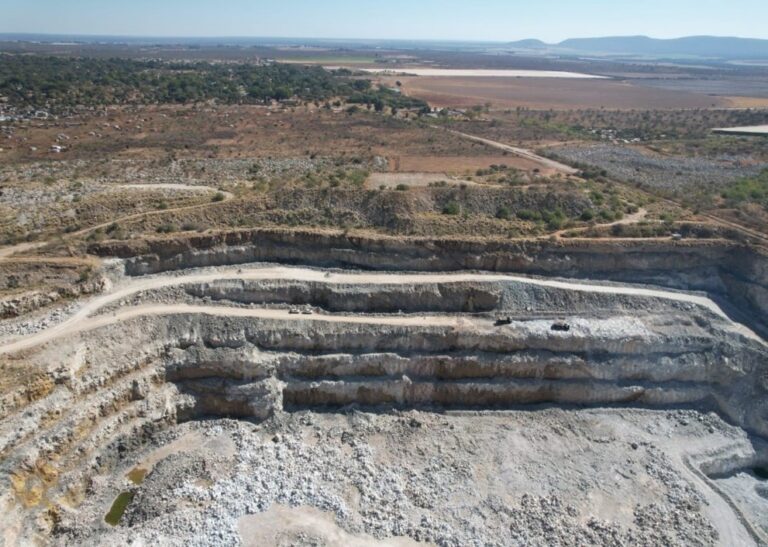 Expanding the Pit for Maximum Limestone Exposure - Afrimat